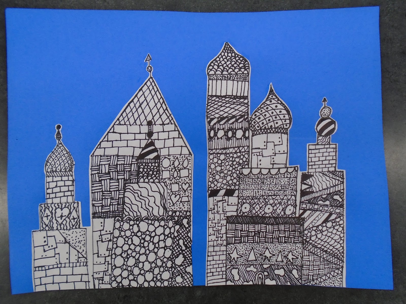 Zilker Elementary Art Class: 4th Grade St. Basil's Cathedral ...