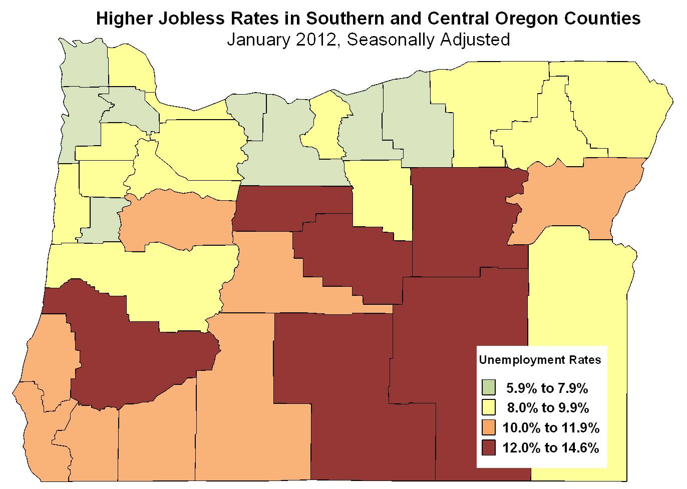 Oregon Workforce and Economic Information: January (Un)Employment in ...