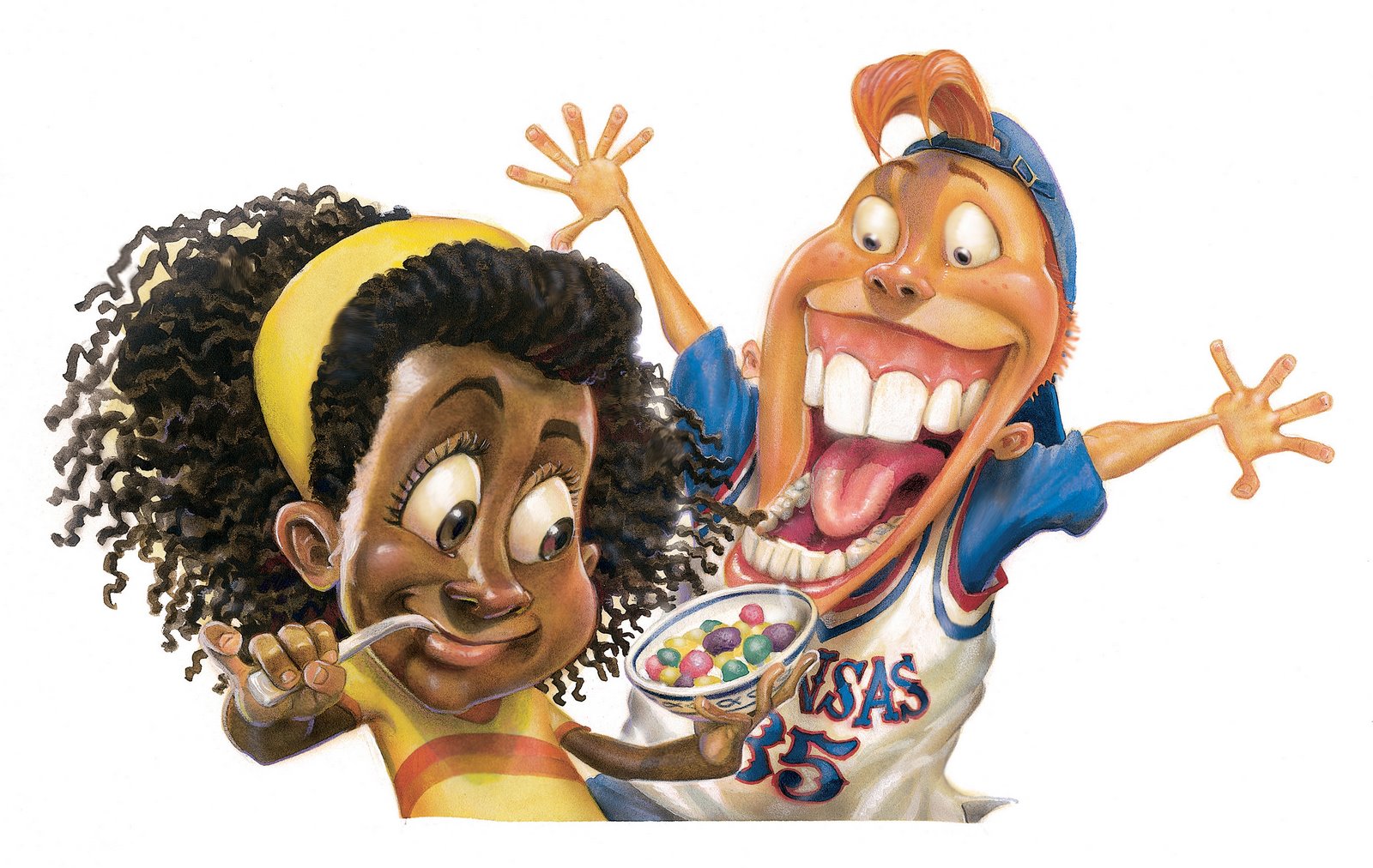 Wallpapers And Backgrounds: Fantastic Cartoon Artwork Set 2