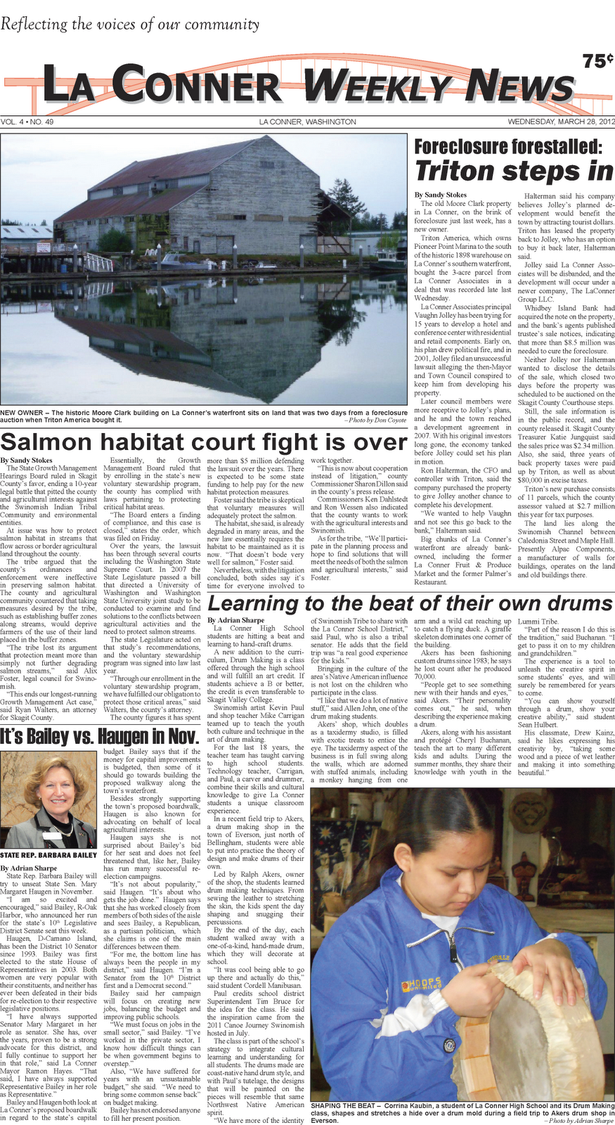 La Conner Weekly News: Last Issue