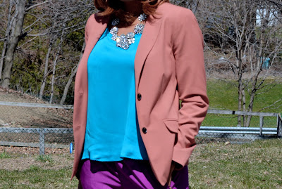 Colour Block OOTD | Effortless Lady