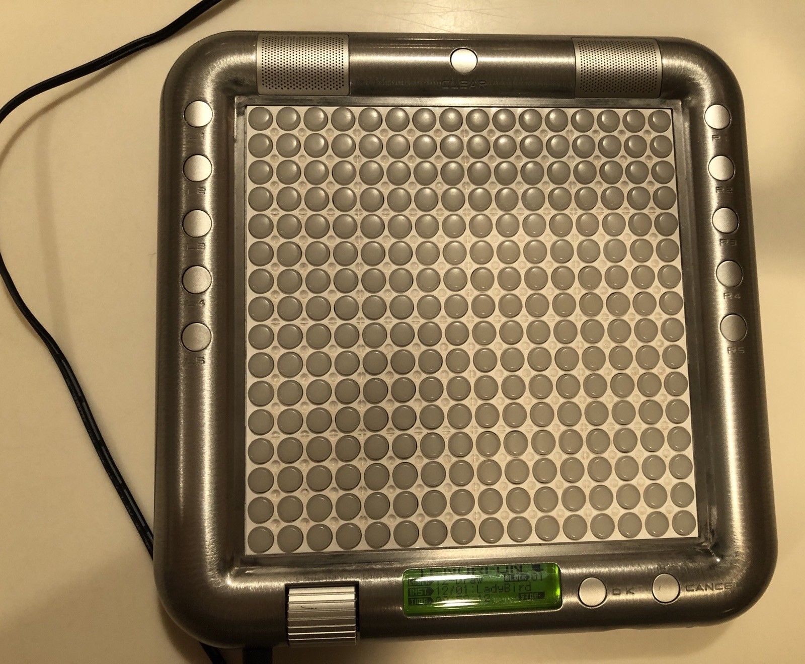 MATRIXSYNTH: Yamaha Tenori-on Step Sequencer/ Synthesizer