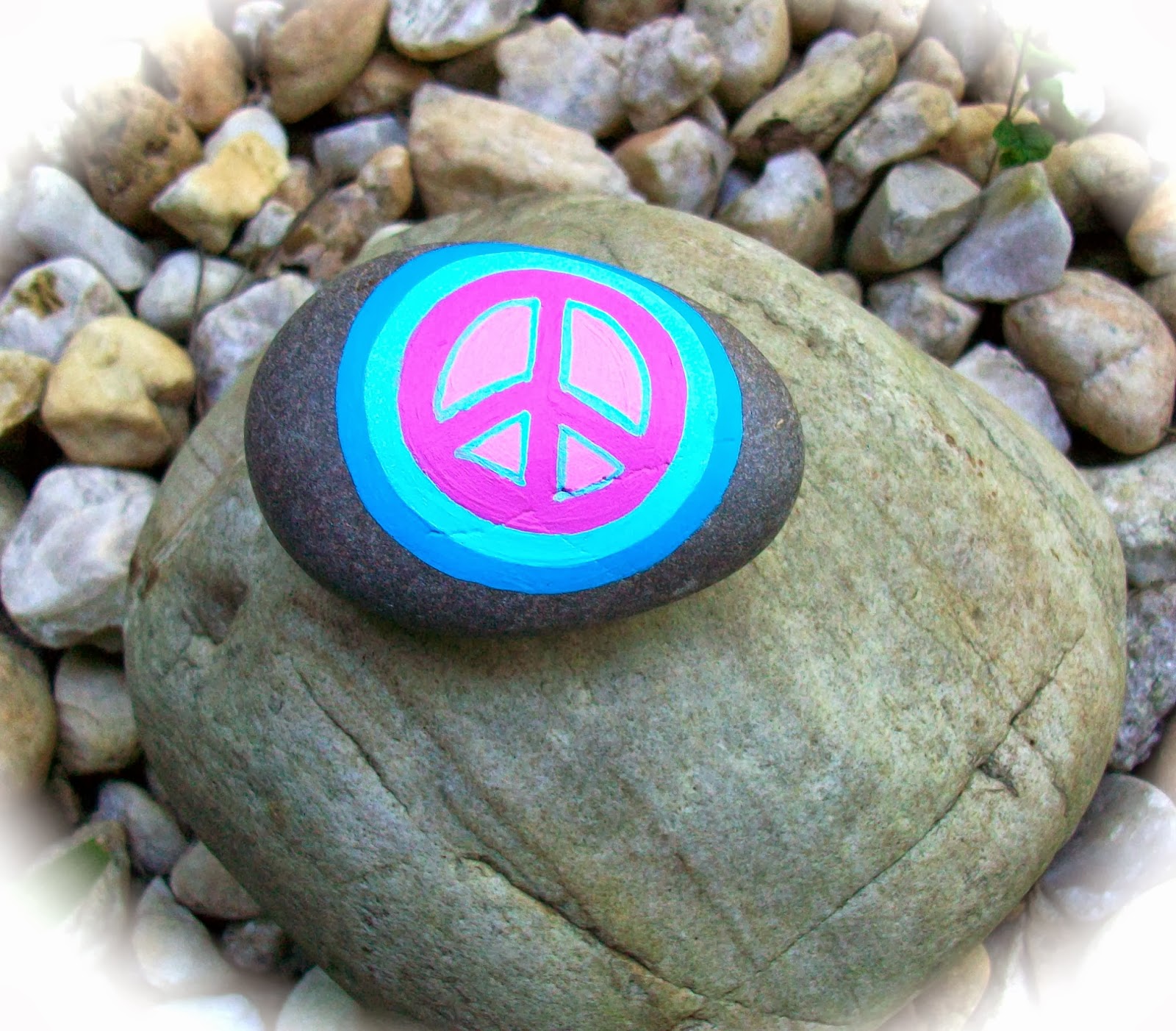 Peace Rocks: Happy October