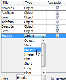 JAVA-Tips: Agregar CheckBox a JTable - Software Galaxia | Blog de tecnología