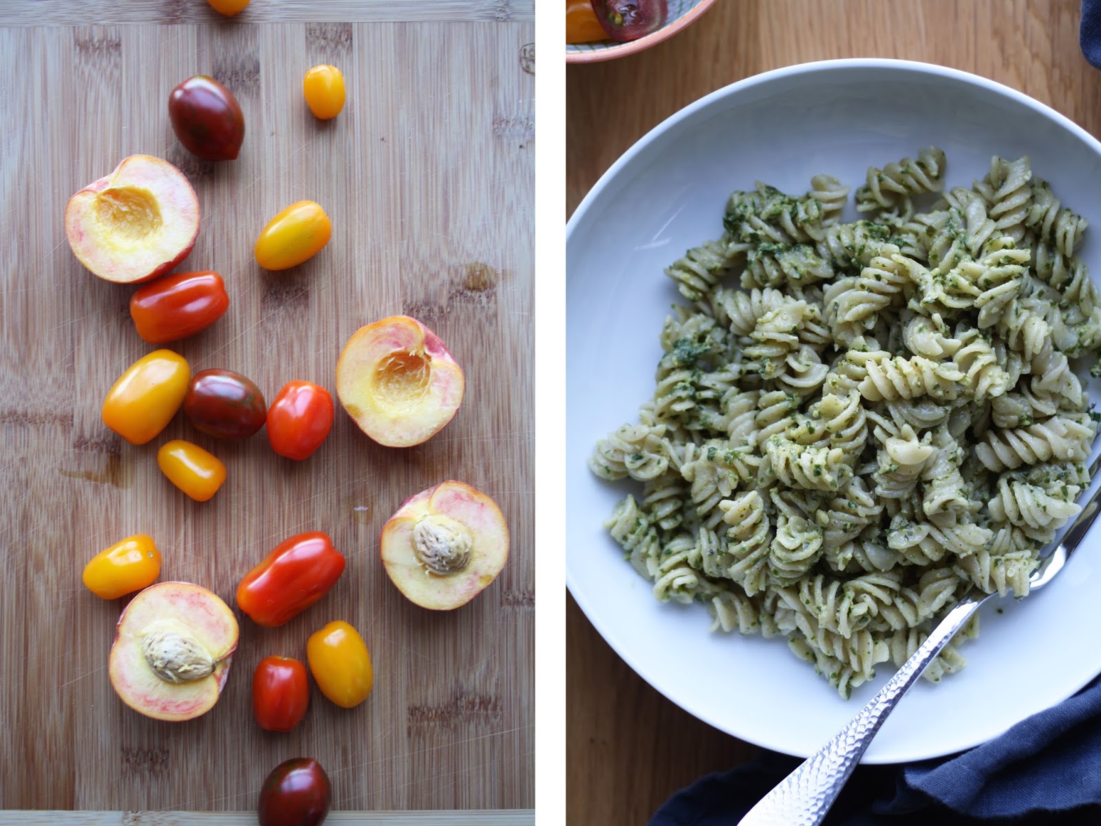 Sevengrams: SUMMER PASTA WITH HEMP SEED + BASIL PESTO (V+GF)