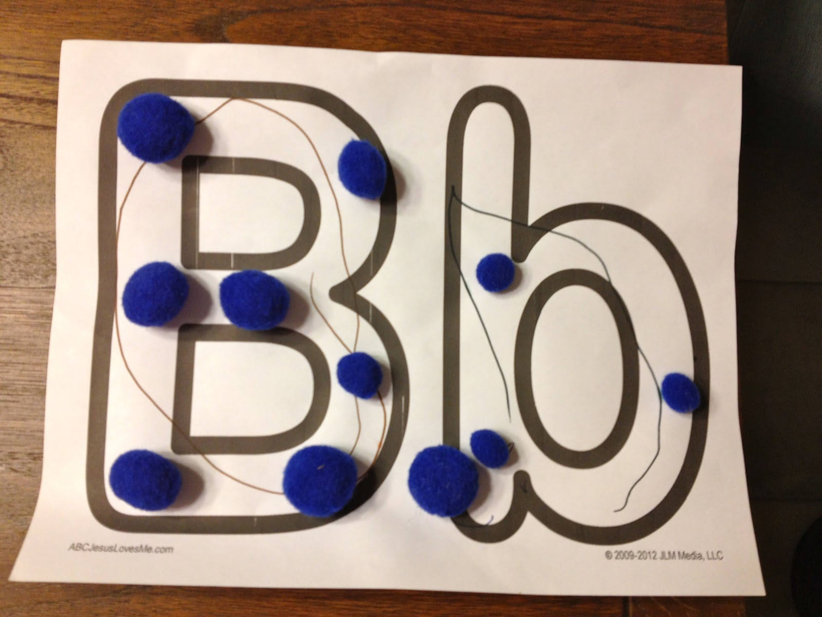 Keeping up with the Joneses: Letter of the Week: Bb