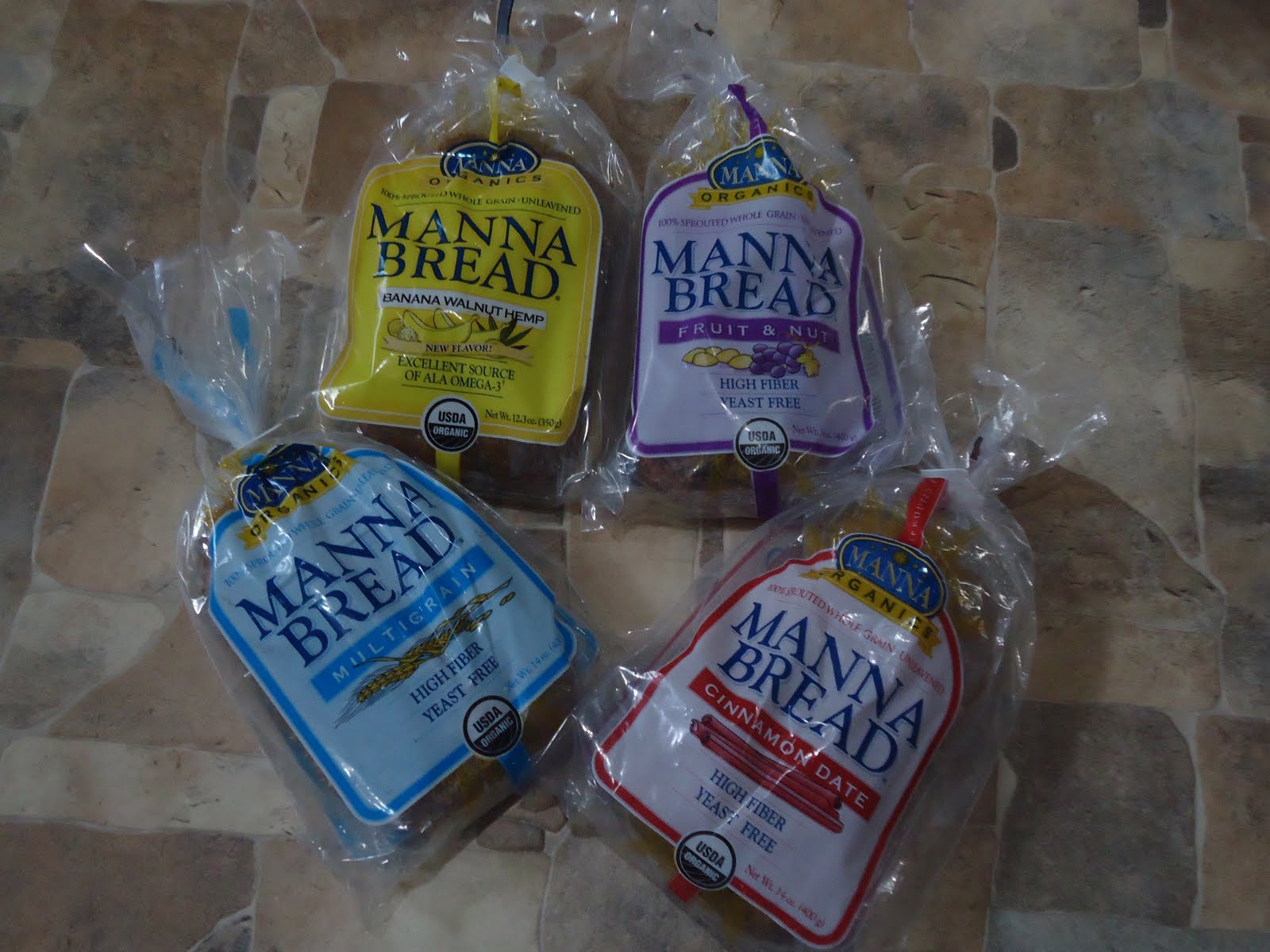 Fishful Thinking: Manna Bread Organics Review and Giveaway 4 Loaves $25 ...