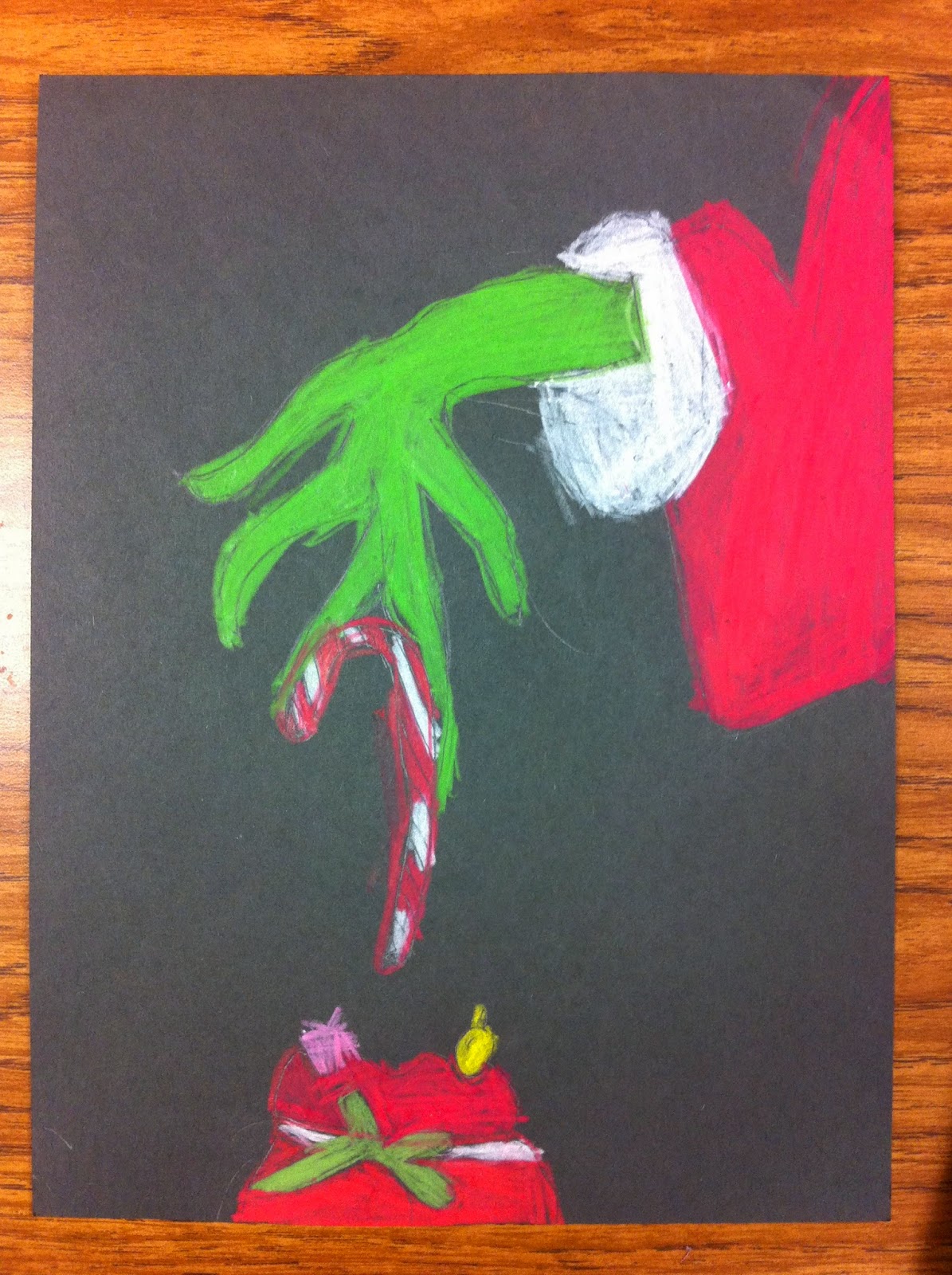 Drip, Drip, Splatter Splash: The Grinch Who Stole Christmas