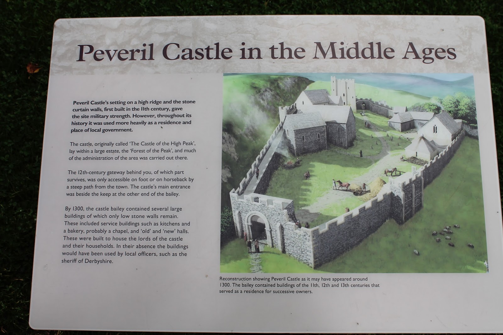 Our Footsteps in Leeds: PEVERIL CASTLE