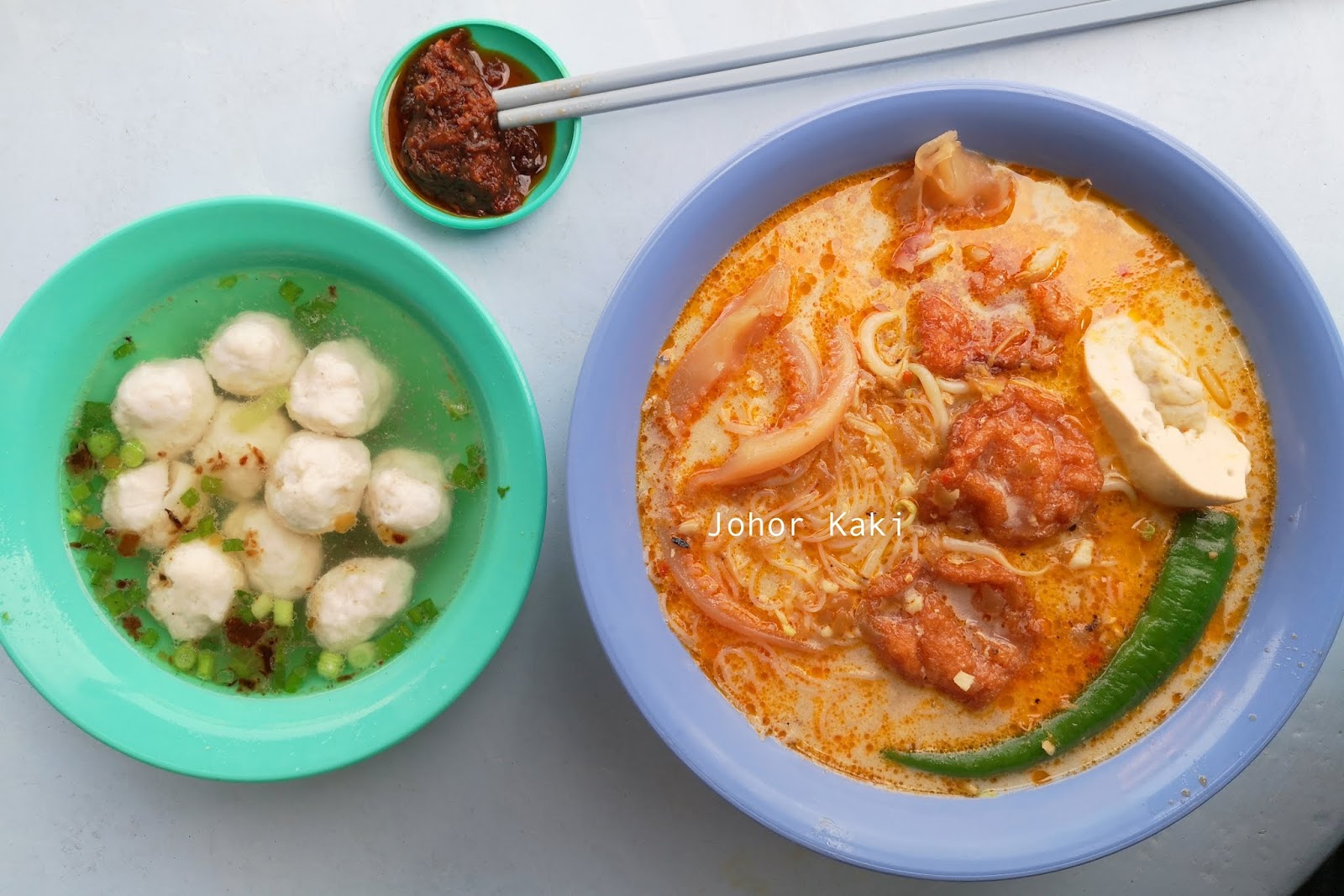 Ah San Handmade Fish Balls & Laksa @ San Lou Flats • Hidden Gem 三楼 ...