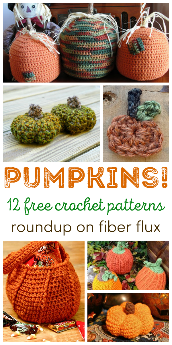Fiber Flux: Pumpkins! 12+ Free Crochet Patterns...