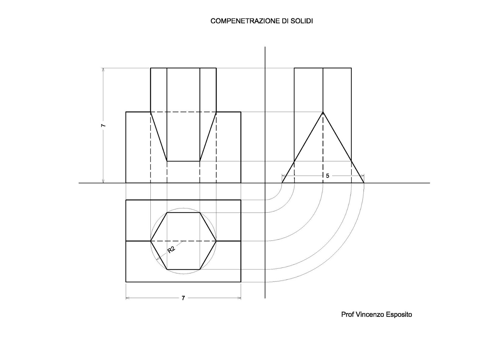 ArtedisLiceo: Compenetrazione di solidi
