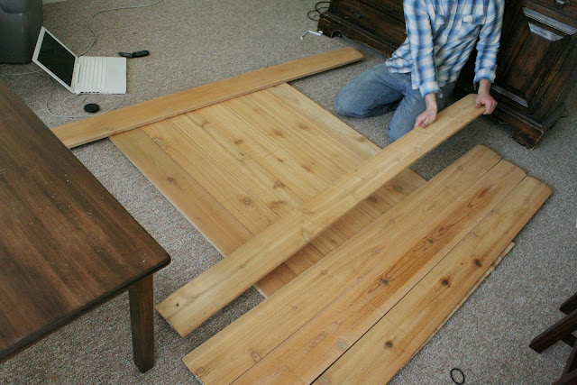 Our Scribbled Walls: DIY Farm Table & a Mess-Up