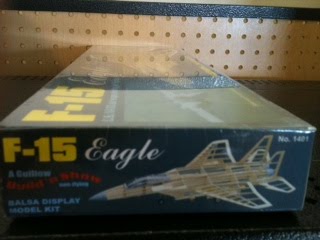 Balsa Model Airplane Kits scale model aircraft kit: F-15 Eagle U.S ...