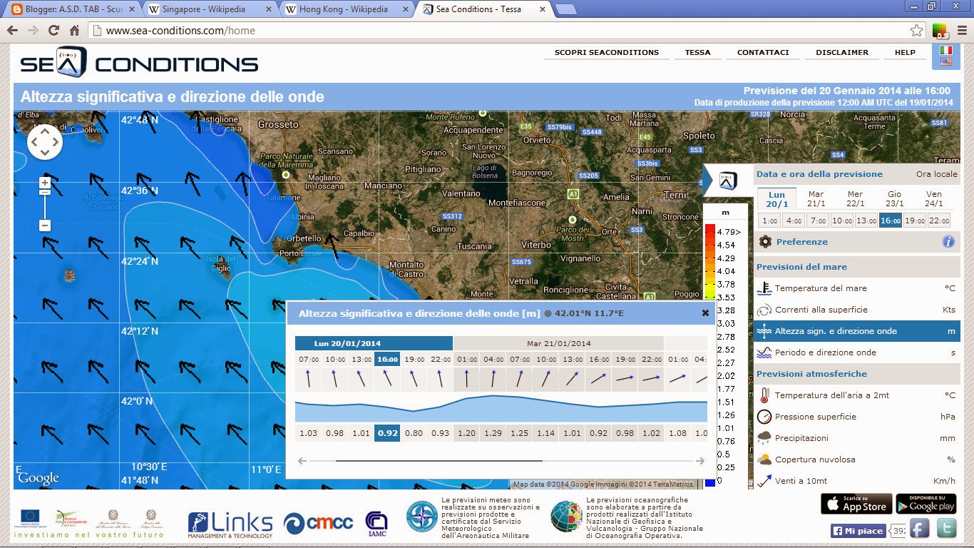 TAB - Scuola Vela: Sea Conditions