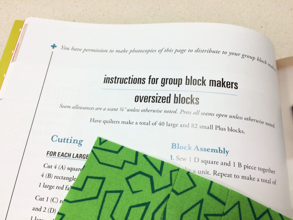 Quilted Blooms: Modern Plus Sampler Small Plus Signs