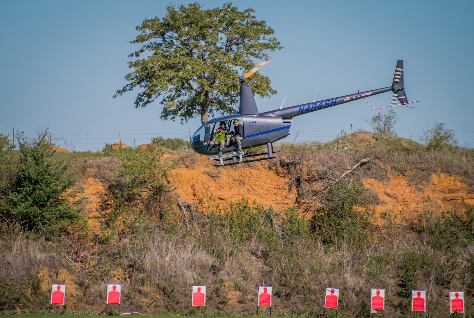 Helicopter Target Practice