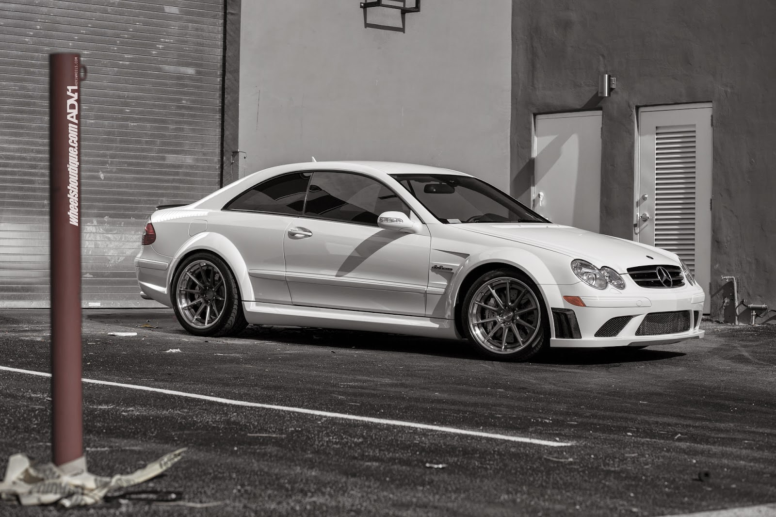 Mercedes-Benz CLK63 AMG Black Series on ADV.1 Wheels | BENZTUNING