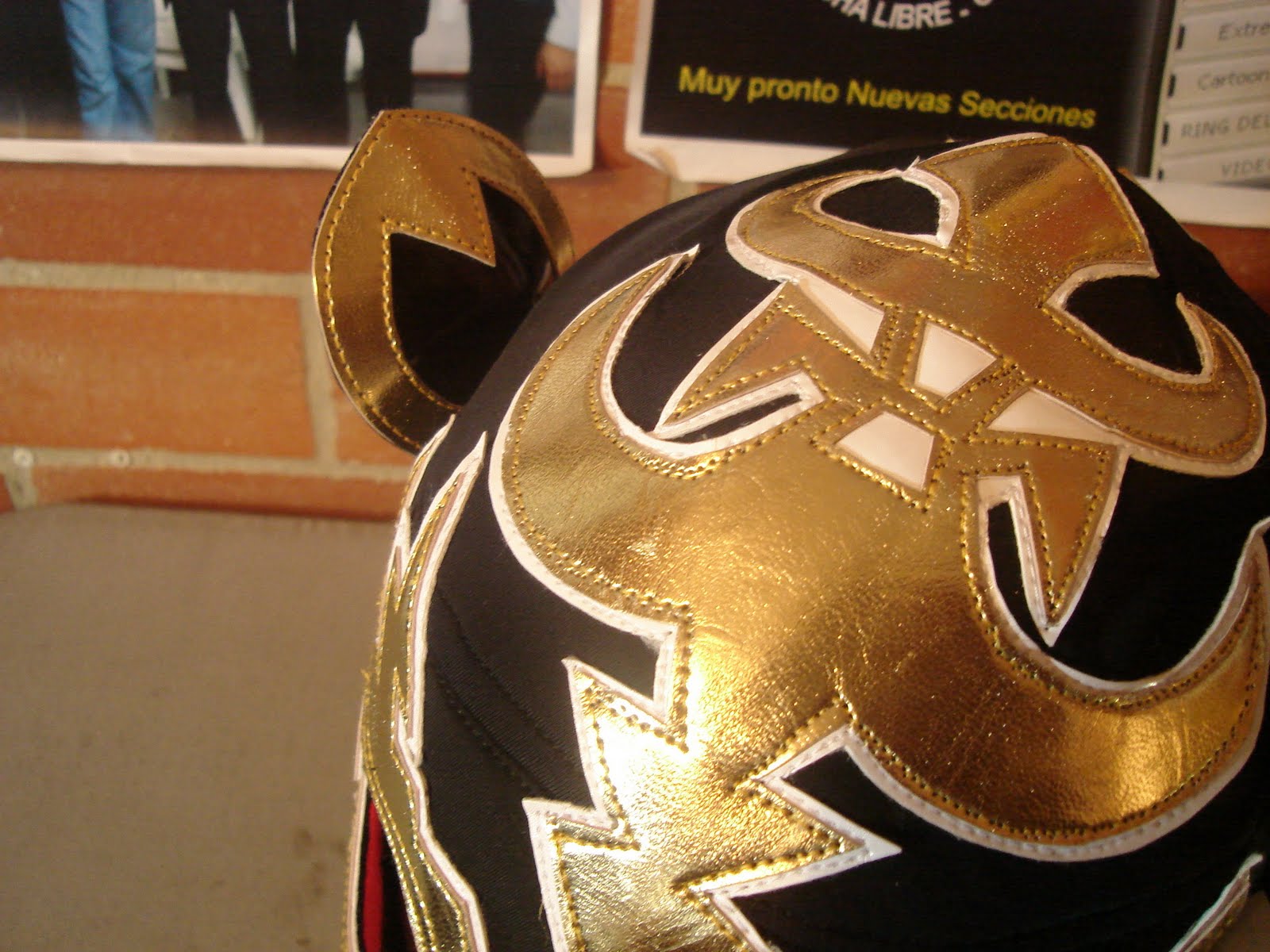 Máscara de PUMA KING fabricada por EL DORADO & XTREME LUCHA COLOMBIA ...