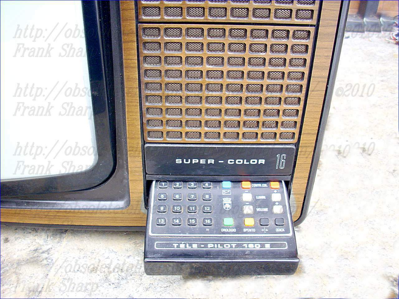 Obsolete Technology Tellye !: GRUNDIG SUPER COLOR 8642 YEAR 1978.