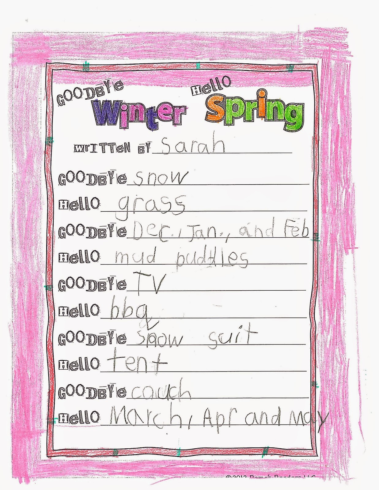 The Passionate Educator: a blog by Mrs. Obach: April 2014