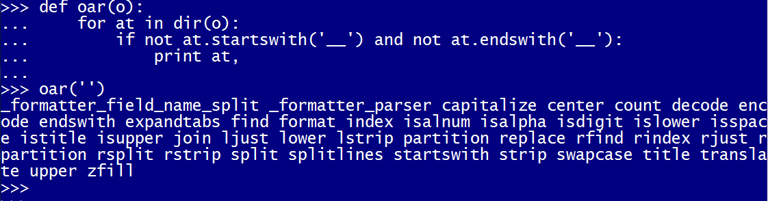 Jugad2 Vasudev Ram On Software Innovation Two Simple Python Object Introspection Functions