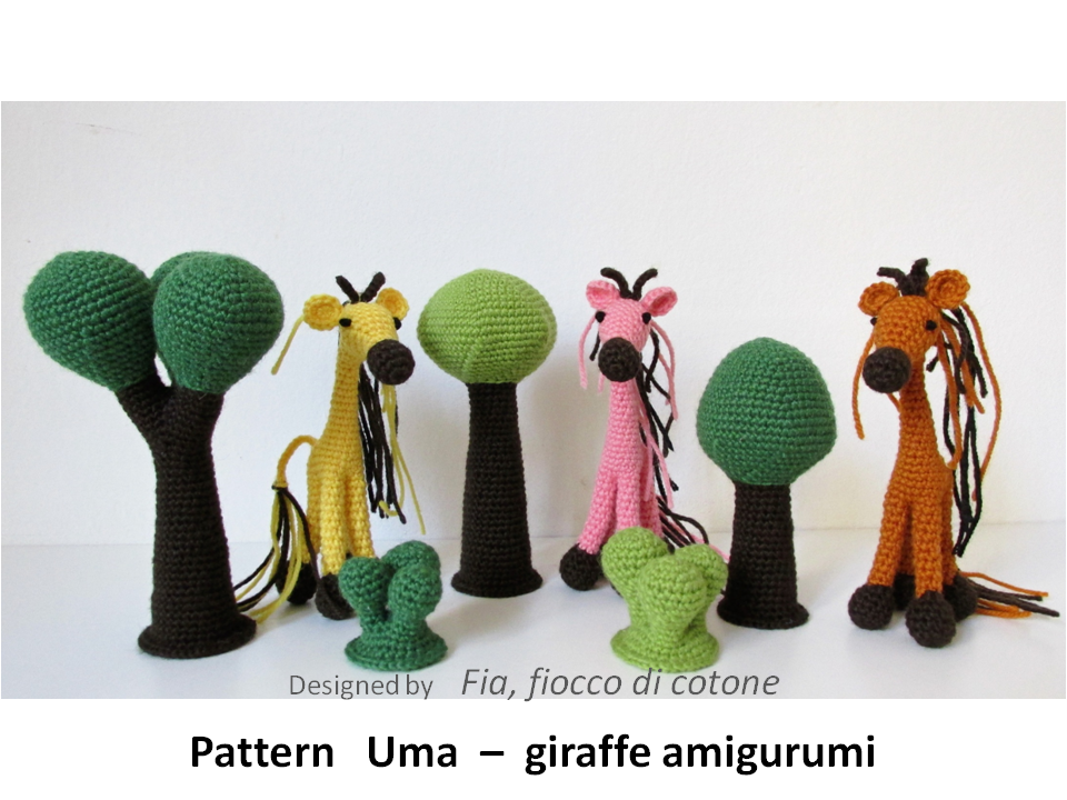 Fia, fiocco di cotone: pattern Uma