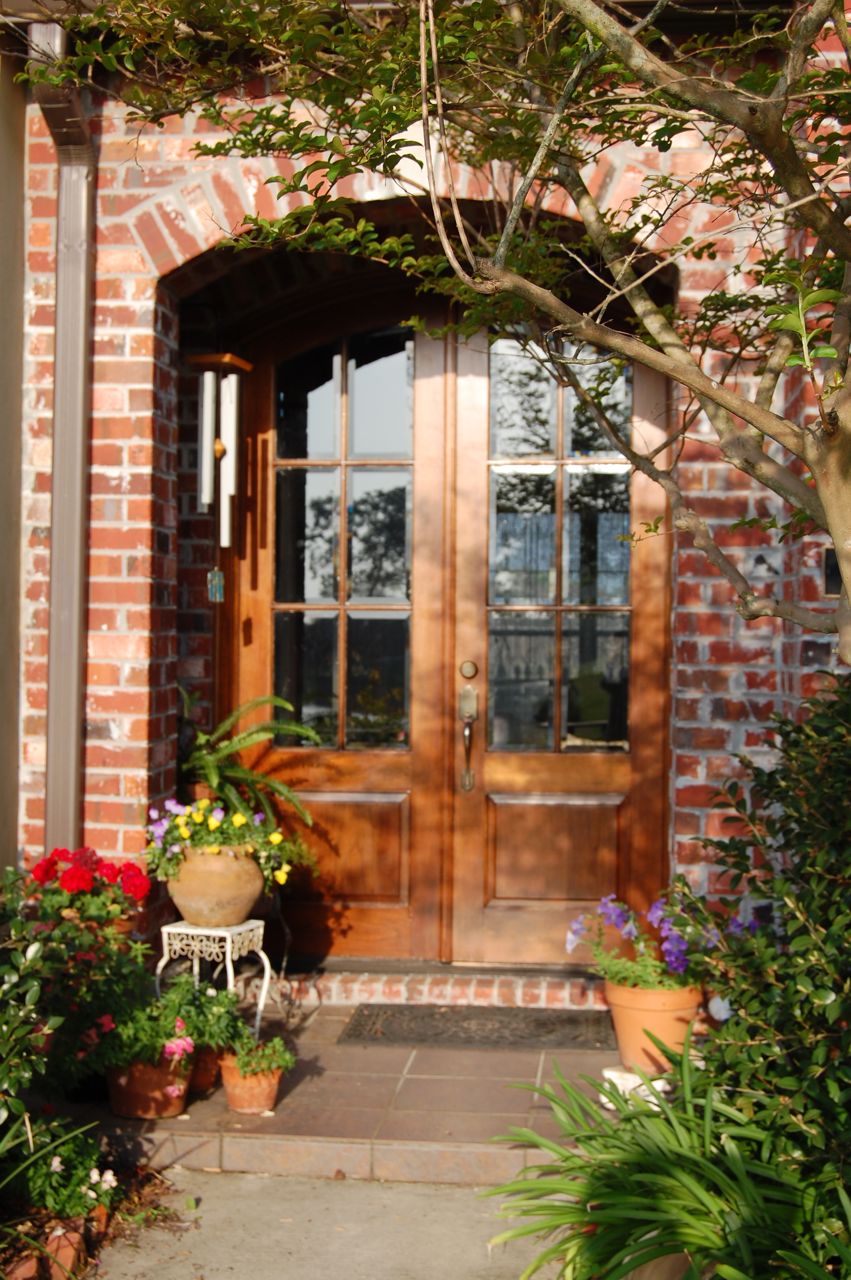 Jeannie's Fairy Rose Louisiana Garden: My Front Door