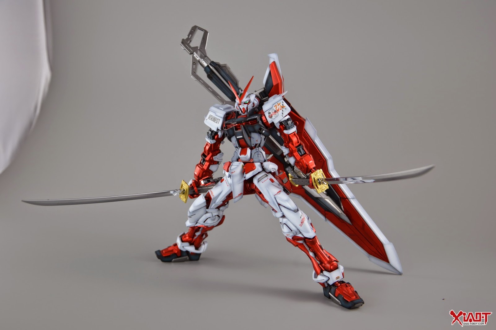 MG 1/100 Gundam Astray Red Frame Kai "Pre-Shading" Painted Build