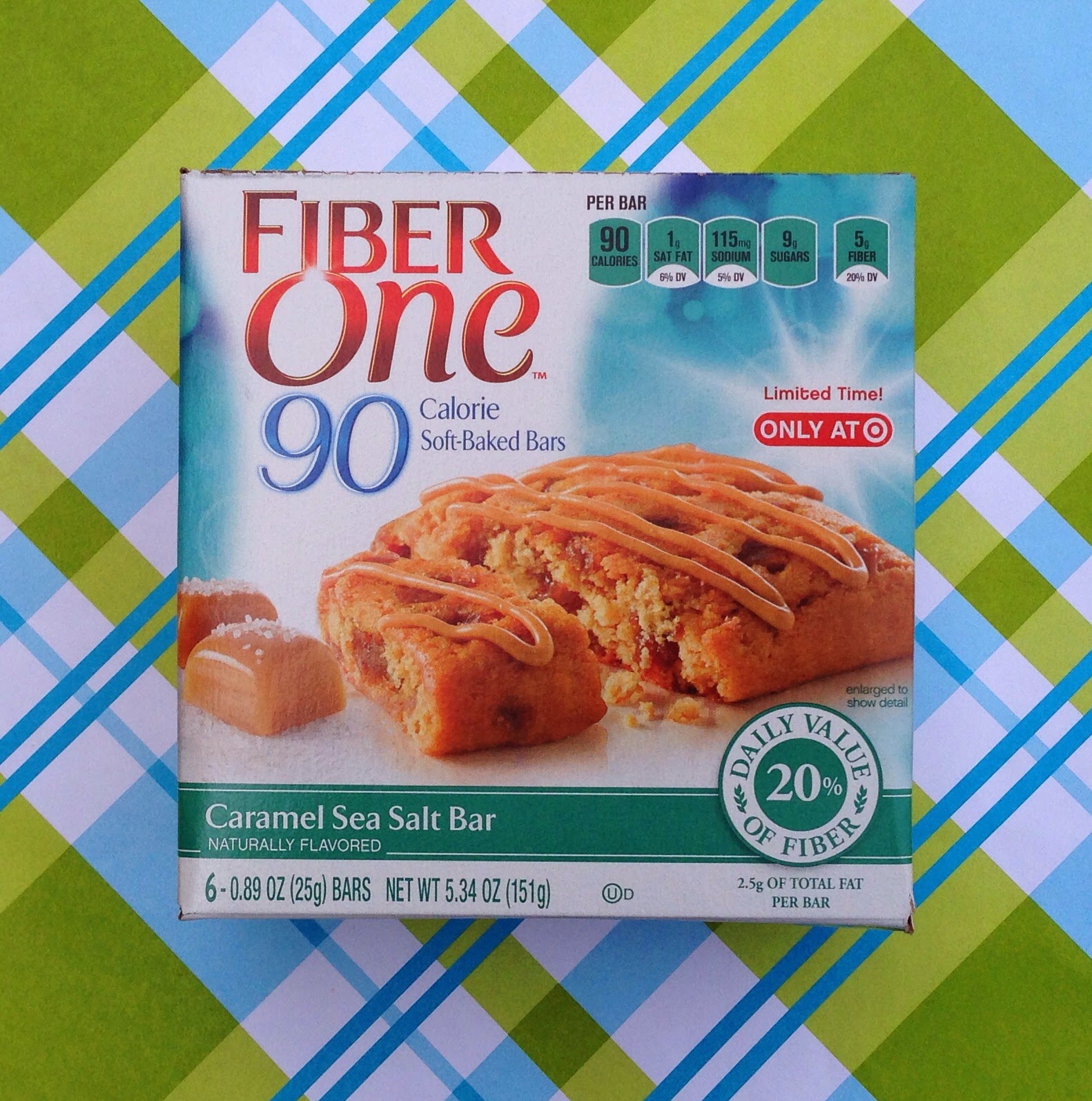 Fiber One Caramel Sea Salt 90 Calorie Snack Bars #Fiber1atTarget