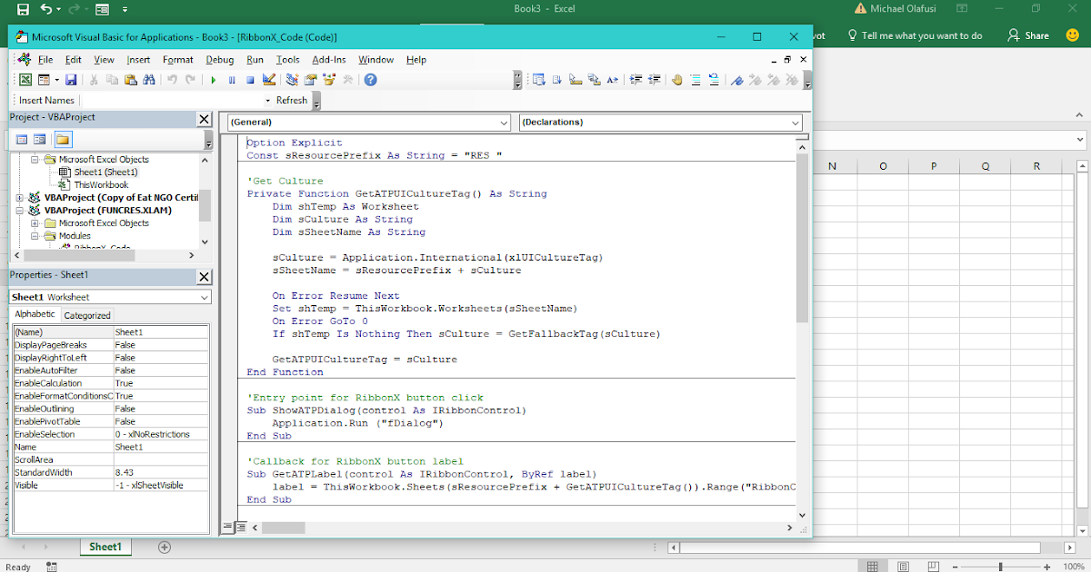 July 2017 Webinar: Getting Comfortable With Microsoft Excel VBA ...