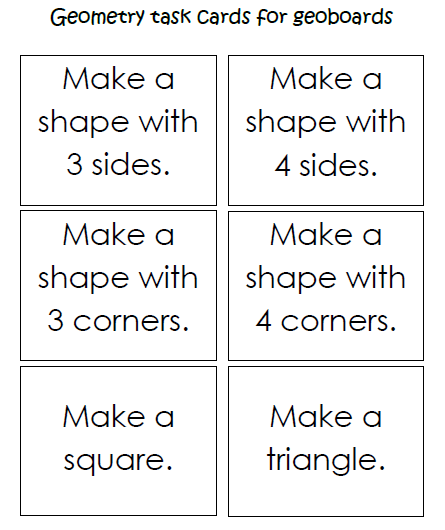 Keen On Kindergarten: Geometry Work Stations