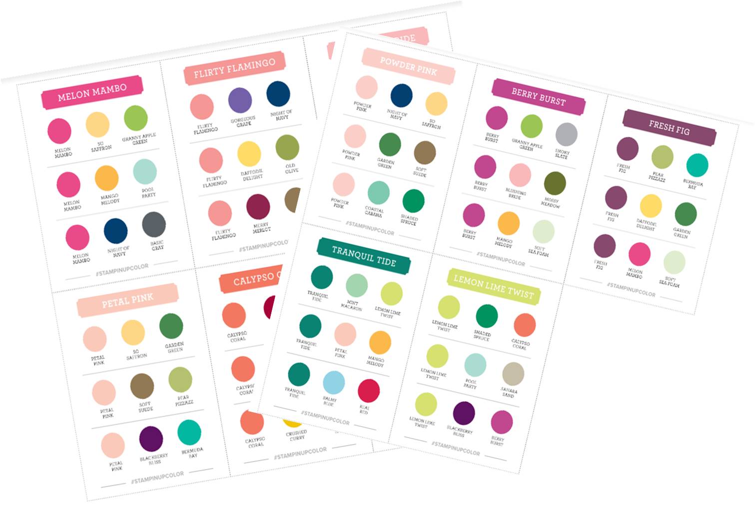 Personally Yours: Stampin' Up! Color Coach - FREE Downloads