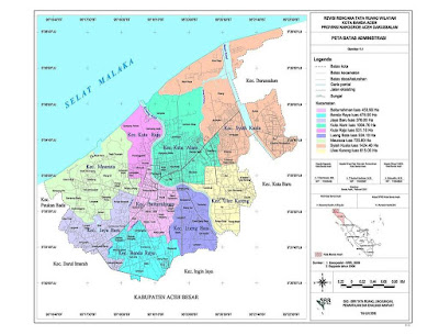 Peta Kota Banda Aceh