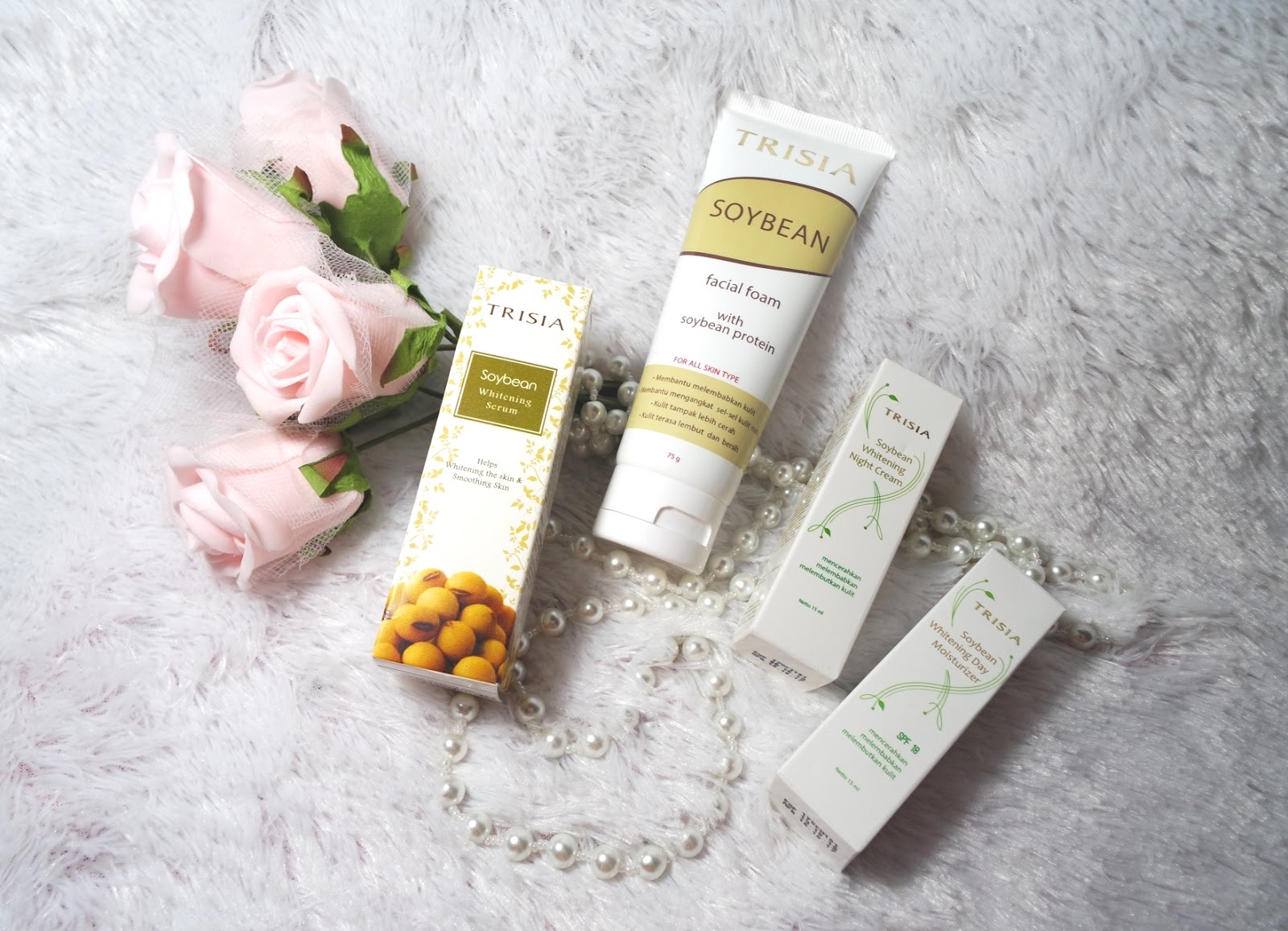 Food4Skin 04 : Trisia Cosmetics Soybean Whitening Series (SPONSORED ...