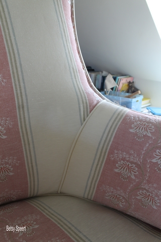 Betsy Speert's Blog: Upholstering the Inside Back of a Chair: Chapter 4
