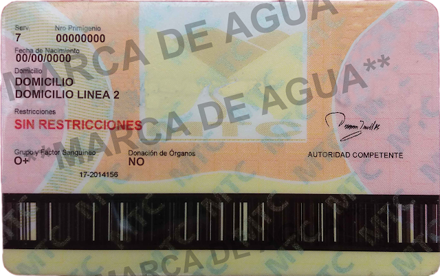 venta de cedulas y documentos: Licencia de Conducir Peruana - Plantilla ...