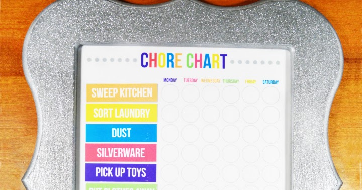 DIY Chore Chart | artsy-fartsy mama