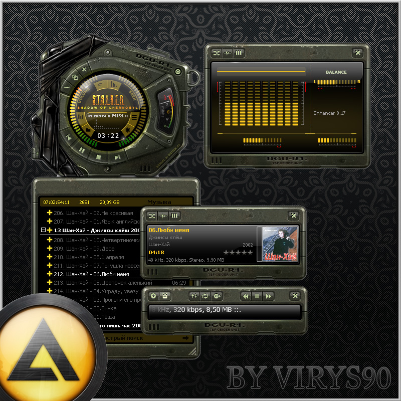 Download 21 New Aimp3 Skins ~ AgusN73 Blog