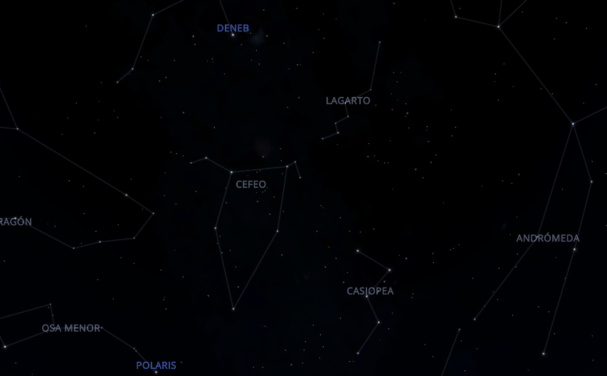Astronomía para tontos: Constelación de Cefeo