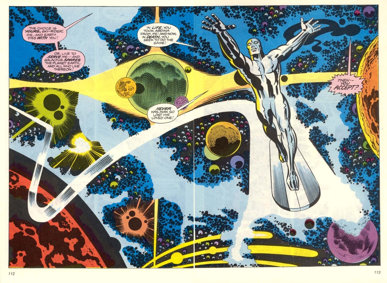 Rip Jagger's Dojo: Galactus - The Hand Of God!