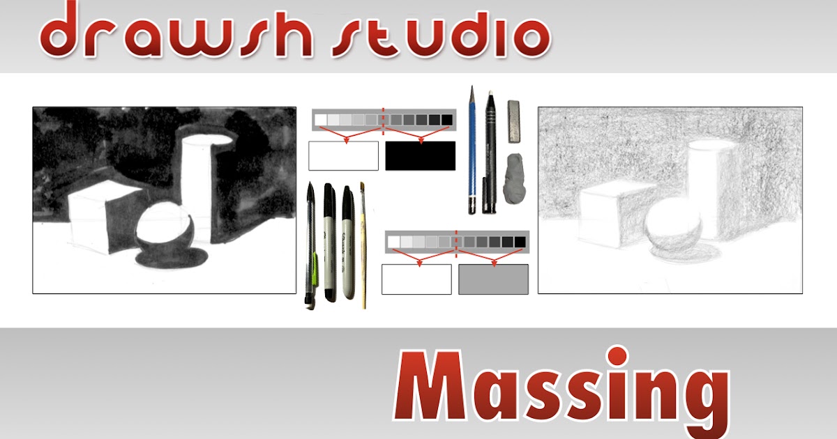 Drawsh: Massing For Drawing Video