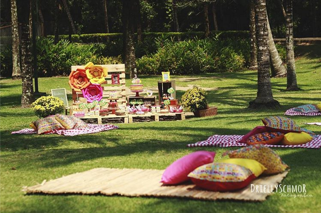 Fiesta temática de pícnic
