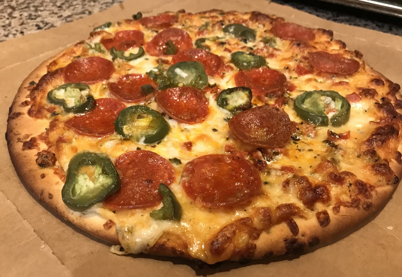 Pizza Quixote: Review: Mama Cozzi's Hangry Tomato Frozen Pizza - ALDI