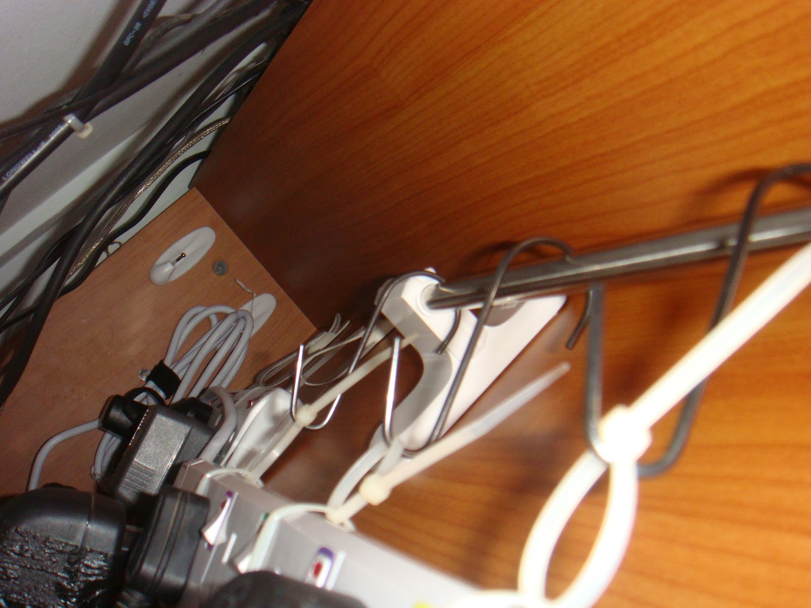 PC Parts and Accessories: Cable Management De-cluttered: Home made ...