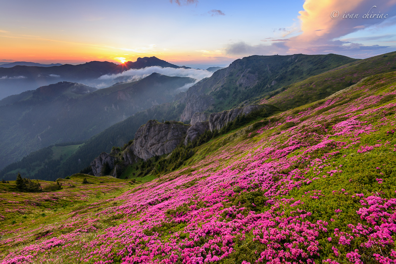 Ioan Chiriac Photography : Curcubeul naturii. Imagini la apus din ...