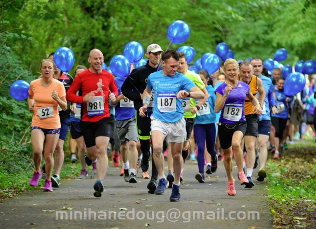 Photos of the 6k Blue Balloon Fun Run & Walk Sun in Cork City...Sun ...