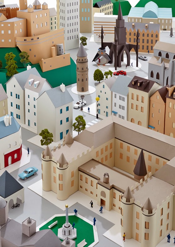 Creative ideas Make Paper Cities ~ Creativehozz About Home Decorating ...