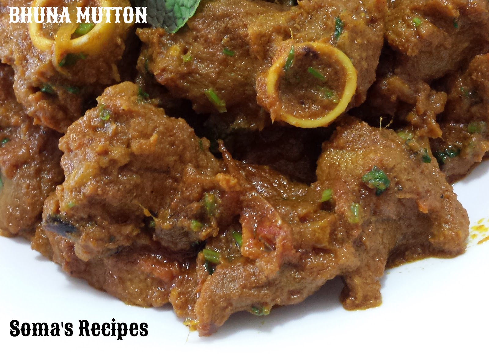 CURRY AND SPICE: BHUNA MUTTON