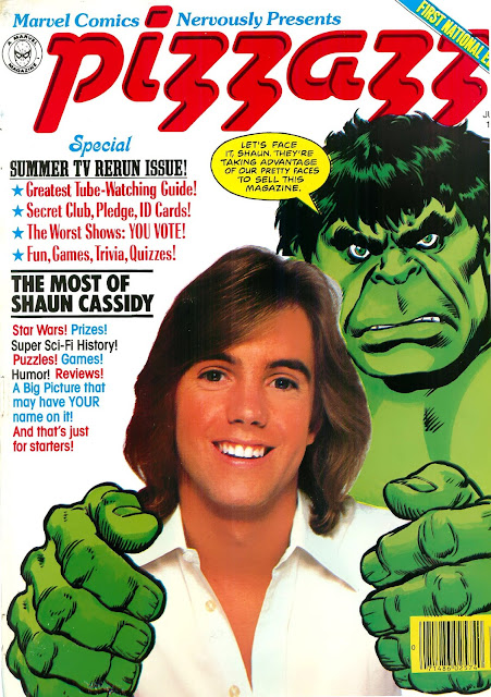 STARLOGGED - GEEK MEDIA AGAIN: 1977: MARVEL MAGAZINE: PIZZAZZ